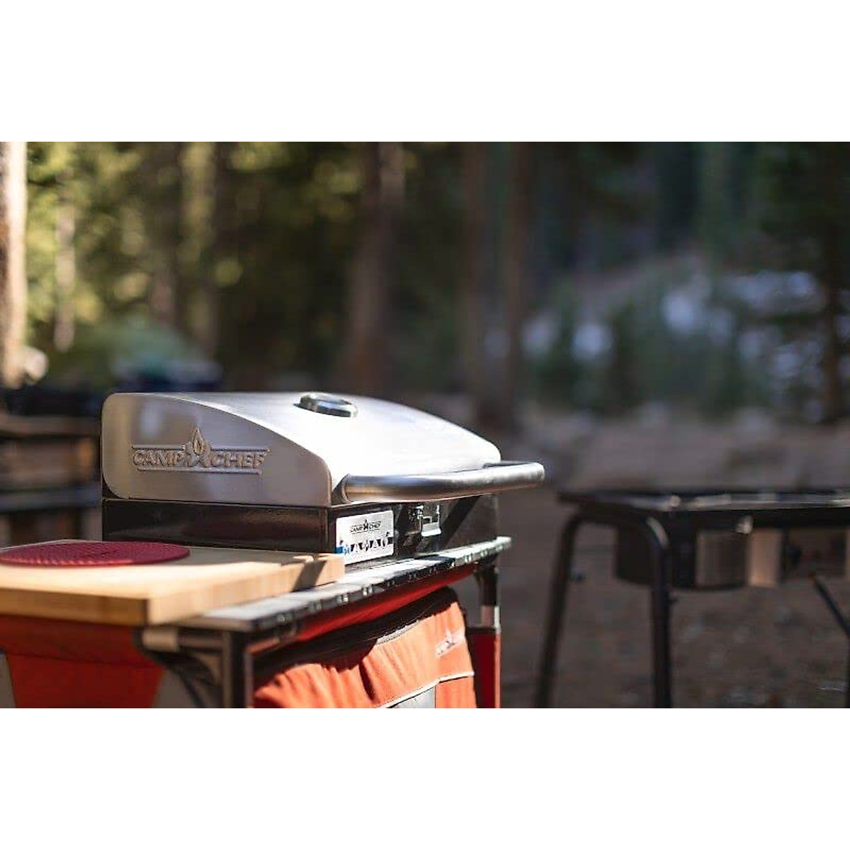 Camp Chef - 14" x 16" Deluxe Stainless Steel BBQ Grill Box Accessory