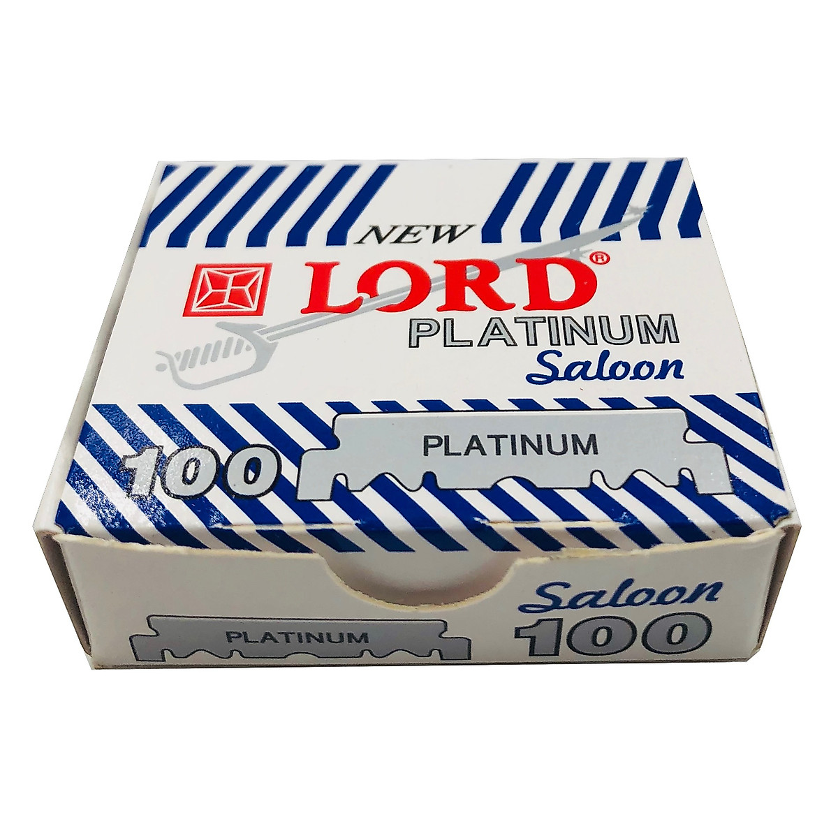 Lord Platinum Single Edge Razor Blades, 100 blades