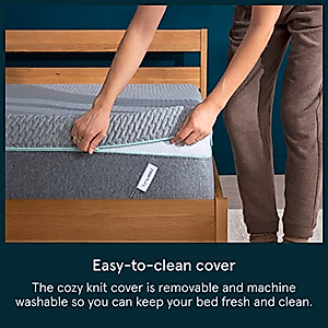 Tuft & Needle 2022 Mint Medium Firm King Size Adaptive Foam Mattress in a Box, Cooling Pressure Relief, Supportive, 100 Night Trial, Fiberglass Free, CertiPUR-US, 10-Year Limited Warranty