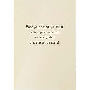 Greeting Card Happy Birthday Granddaughter Filled With Everything That Makes You Smile