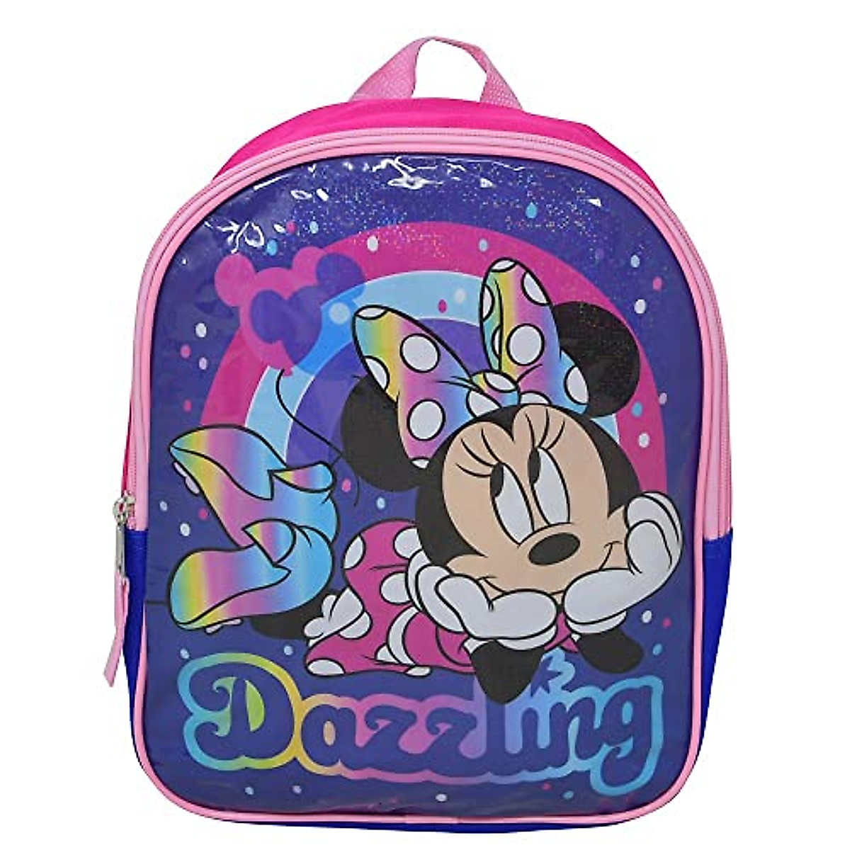 Bioworld Minnie Mouse 11" Mini Backpack -Dazzling