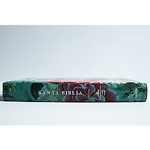 Biblia RVR 1960 letra grande tamaño manual, tapa dura Jardin de flores / Spanish Bible RVR 1960 Handy Size Large Print Hardcover Garden of Flowers