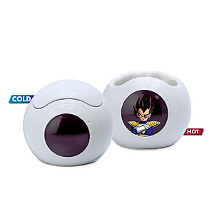 ABYstyle - DRAGON BALL - Mug 3D - Heat Change - VEGETA Spaceship