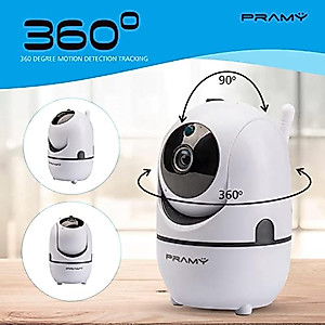 Baby Smart Monitor Home Surveillance WiFi Camera Pet Camera Night Vision App Operated