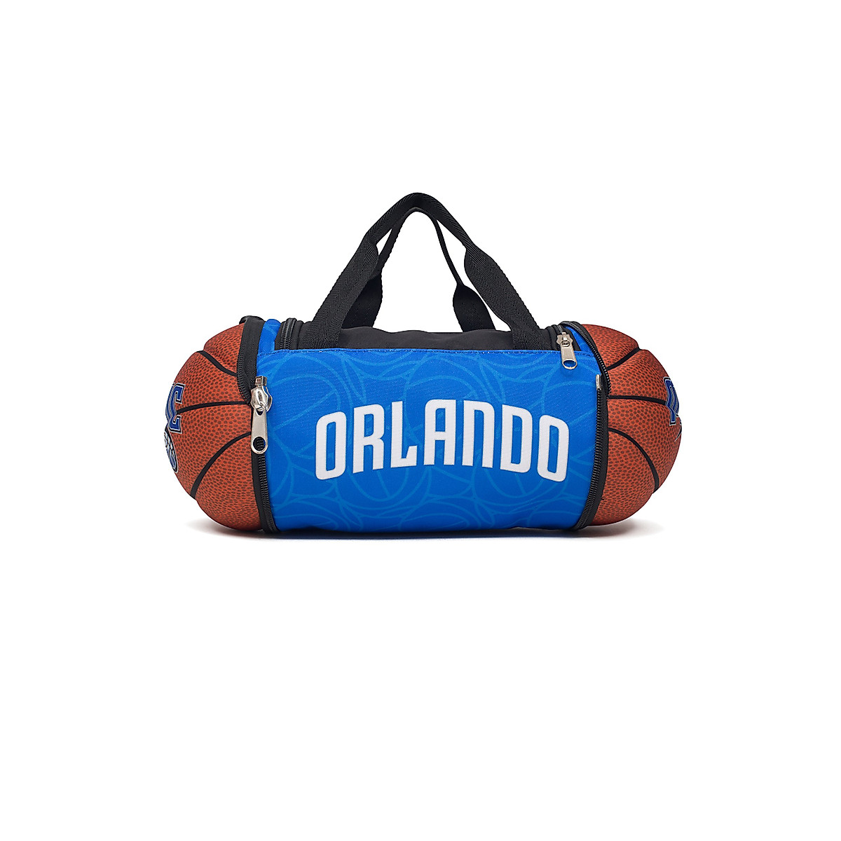 MACCABI ART Official Orlando Magic Collapsible Insulated Basketball Lunch Bag, 13.4” x 5.75” x 5.75”