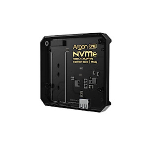 Argon ONE M.2 NVME Expansion Board for Raspberry Pi 4 | Supports M-Key M.2 NVME SSD | Only Compatible with Argon ONE V2 Cases