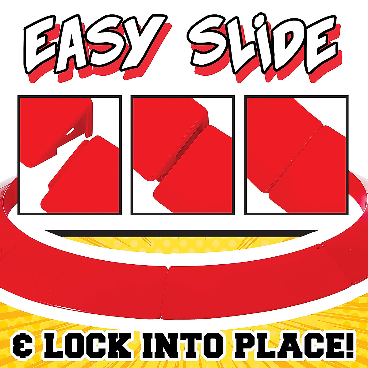 Franklin Sports Ryan's World Kids Soccer Golf Set with 1 Soccer Ball & 3 Targets with Flags - 20" Targets