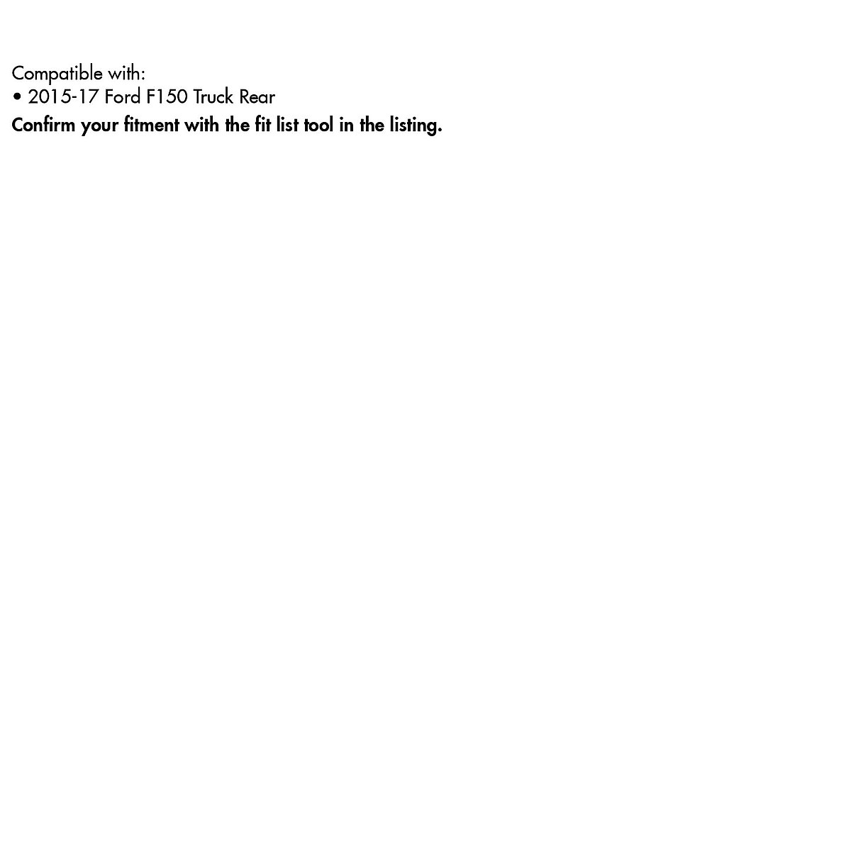 TRQ Rear Reverse Backup Camera Replacement for Ford F150 F-150 Pickup Truck