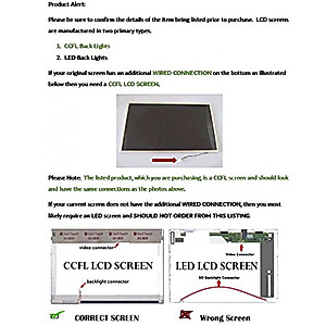 Compaq Presario Cq60-211dx Replacement LAPTOP LCD Screen 15.6" WXGA HD CCFL SINGLE (Substitute Replacement LCD Screen Only. Not a Laptop )
