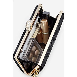 BABEYOND Clutch Purses for Women - Evening Bag Tassel Pendant Clutch for Bride Party Prom Wedding