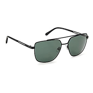 Fossil Men's Male Sunglasses Style FOS 3129/G/S Square, Matte Ruthenium/Gray, 59mm, 17mm