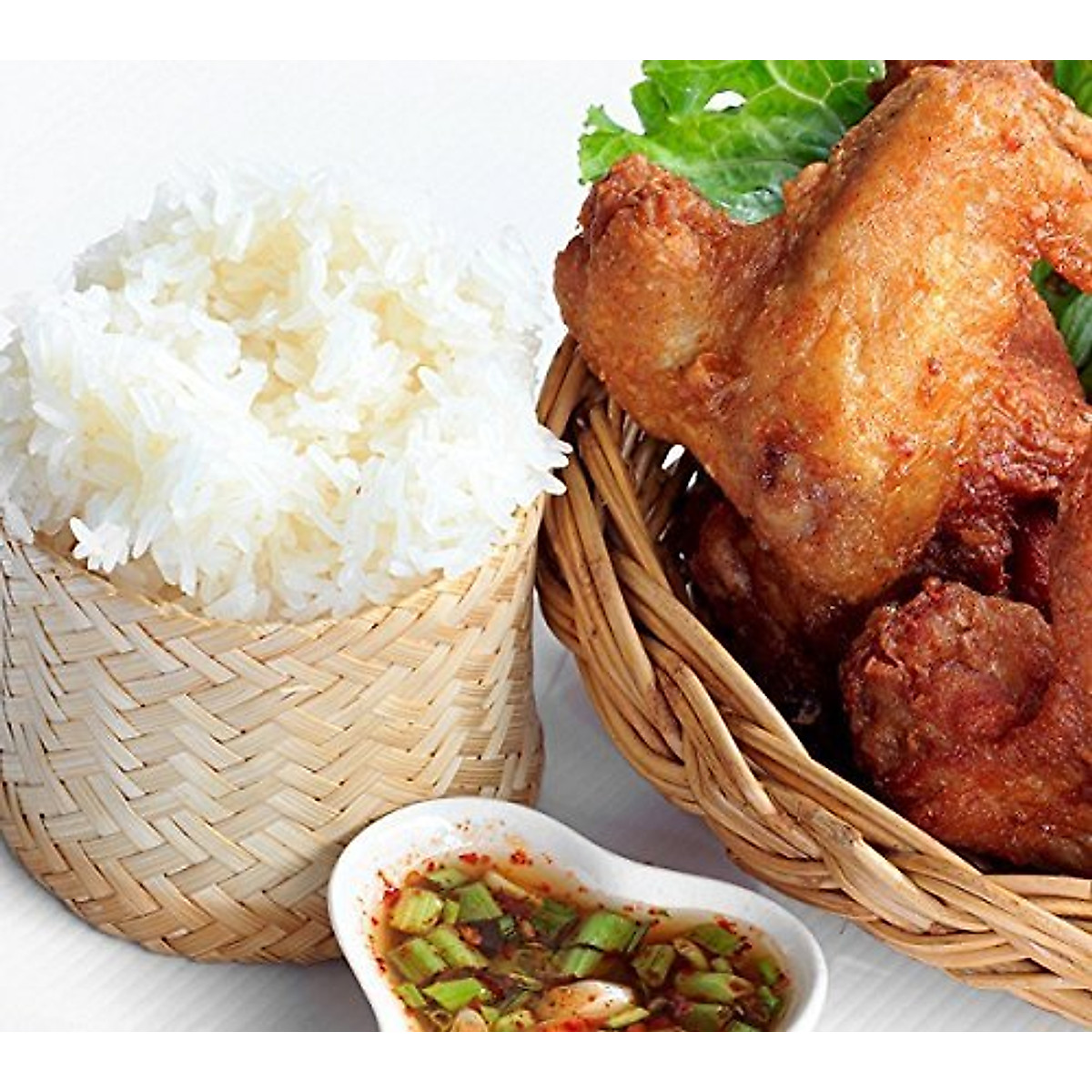 Sticky Rice Bamboo Steamer Basket (HUAD) Kitchen Cookware Tool