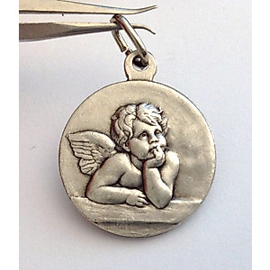 I G J The Saint Guardian Angel Medal - The Patron Saints Medals