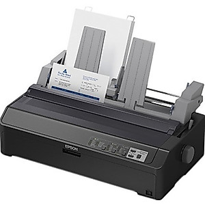 Epson LQ-2090II NT 24-pin Dot Matrix Printer - Monochrome - 550 CPS Mono - USB - Parallel - Ethernet