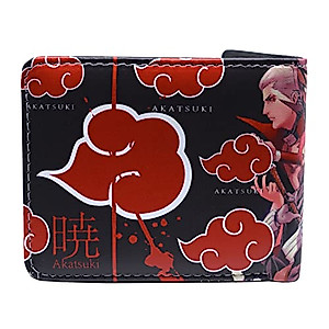 Anime characters Akatsuki wallet V