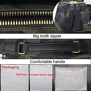 PAKFIEKS Women Nylon Handbag Anti-theft Casual Lightweight Travel Shopping Shoulder Bag Waterproof Crossbody bag