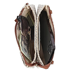 Mundi Brady RFID Wallet Purse Cell Phone Crossbody Bag For Women, Bridgehampton Sand