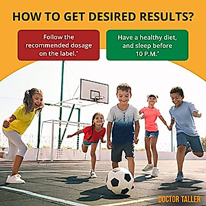 NuBest Doctor Taller Kids - Kids Multivitamins, Toddler Vitamins - Support Healthy, Immunity and Bone Strength for Ages 2 to 9 - Grape Flavor - 60 Vegan Chewable Tablets | 1 Month Supply