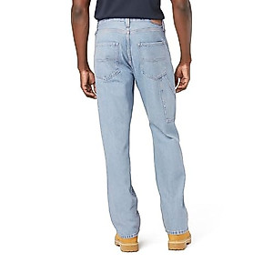Signature by Levi Strauss & Co. Gold Men's Contractor Work Jean, (New) Light Indigo, 28Wx32L