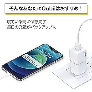 Qubii USB-A (Without microSD) Auto Backup Photos MFi Apple Certified iPhone Storage Flash Drive Photo Stick for iPhone, Memory Stick iPad External Photo Storage for MacBook/Laptops/PC Photo Stick