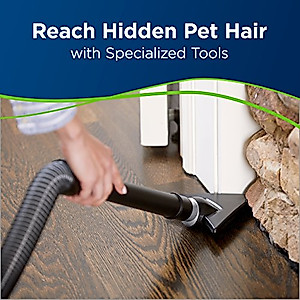 BISSELL 2254 CleanView Swivel Rewind Pet Upright Bagless Vacuum, Automatic Cord Rewind, Swivel Steering, Powerful Pet Hair Pickup, Specialized Pet Tools, Large Capacity Dirt Tank