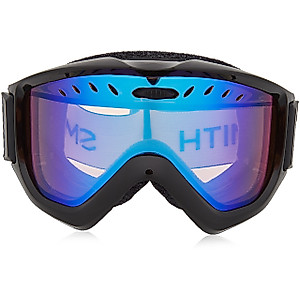 SMITH Optics Knowledge OTG Unisex Snow Winter Goggle - Black, Ignitor Mirror