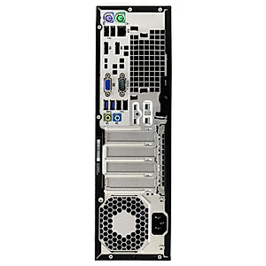 HP 600G1 Desktop Computer PC w/ RGB Lighting | Intel Quad Core i5 | 8GB DDR3 RAM | 240GB SSD | WIFI + Bluetooth | RGB Mouse + Keyboard | Windows 10 (Renewed)