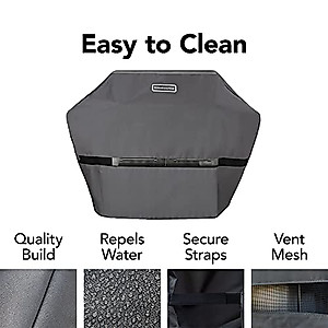 KitchenAid 700-0745A 56-inch x 23-inch Gas Grill Cover, Grey