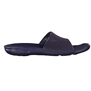 Speedo Men's Beach & Pool Flip Flops, Blue Navy White 879, 9