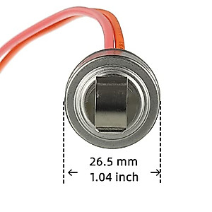 BOJACK Refrigerator Bimetal Defrost Thermostat Replacement Part - Replaces WP4387503 343917 61002113 PS11742474 AP6009317