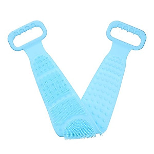 INGVY Dry Brushing Body Brush Brushsilicone Loofah Body Scrubber Bath Towel Shower Exfoliating Strap Exfoliator Men Exfoliate Scratcher Sponge Washer