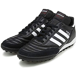 adidas Performance Men's MUNDIAL TEAM Athletic Shoe, black/white/red, 10 M US