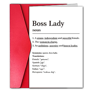 GYYsweetus Thanks for All You Do Boss Day Card, Coffee Appreciation Birthday Card for Boss, Boss’s Day Gifts for Boss Lady (Coffee Cup Boss)