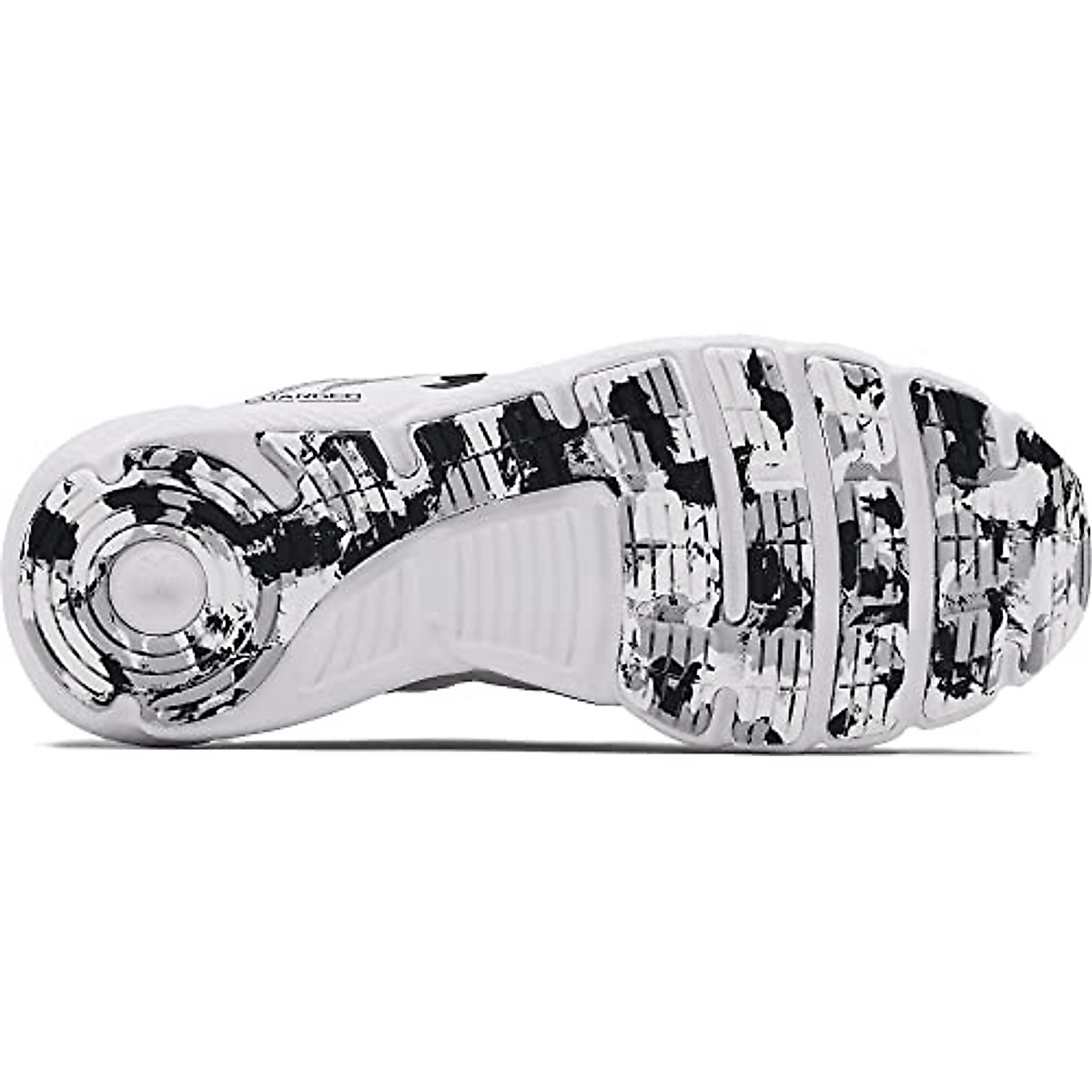 Under Armour Men's Charged Assert 9, White (101)/White, 7 X-Wide US