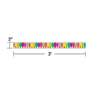 Schoolgirl Style - Simply Stylish Tropical | Tropical Pops Straight Borders, Classroom Décor, 12 Strips