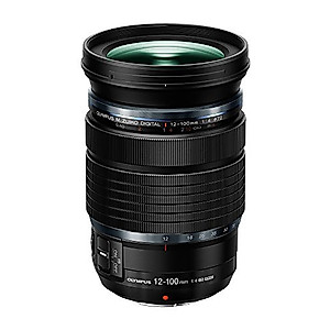 OM SYSTEM OLYMPUS M.Zuiko Digital ED 12-100mm F4.0 IS PRO For Micro Four Thirds System Camera, High Magnification Zoom lens, Weather Sealed Design, MF Clutch, L-Fn Button