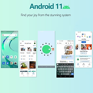 OUKITEL C21 Pro Unlocked Cell Phone, 6.4" HD+ Android 11 Unlocked Smartphone 4GB+64GB 256GB Expandable 21MP Camera 4000mAH Battery 4G Dual Sim Face/Fingerprint ID OTG (Green)