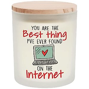 Gifts for Boyfriend, Girlfriend, Husband, Wife - Couples Gifts - Anniversary Birthday Gifts for Him, Her - I Love You Gifts for Her, Him - Romantic Gifts for Him, Her - Scented Candle for Men, Women
