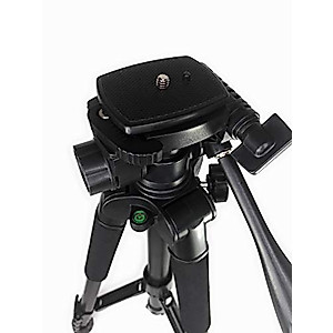 DaVoice 43mm Tripod Quick Release Plate Camera Mounting Adapter Parts Replacement for Torjim 60-Inch AX60, Endurax 66" ETR66, UBeesize 60” TR60, Zomei Q111, KingJoy, Victiv, Mactrem PT55 Tripod Mount