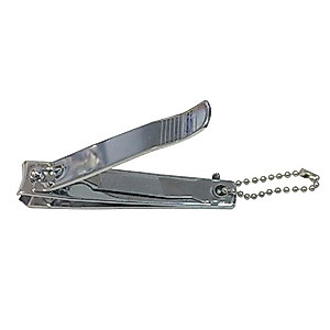 Custom Personalized 3D Laser Engraved Metal Nail Clipper With Your Custom Text or Message for Gifts, Christmas, Easter, Birthdays, (Chrome Finish)