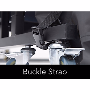 Covermates Upright Ping Pong Table Cover - Indoor/Outdoor Tennis Covers, Heavy Duty Water-Resistant for Foldable Kettler Table, Classic 12-Guage Vinyl, 60W x 28D x 60H, Black