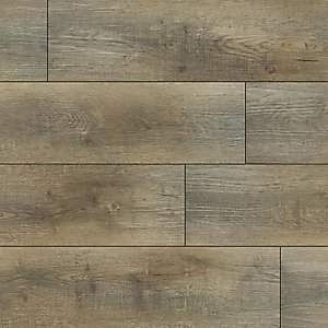 MSI XL Newlands 6 MIL x 9 in. x 60 in. Luxury Vinyl Flooring, Rigid Core Planks, LVT Tile, Click Lock Floating Floor, Waterproof LVT, Wood Grain Finish, Deveaux Brown, 1675.52 Square Feet