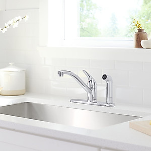 JOLT™SWING SPOUT W/INTEGRATED SIDE SPRAY