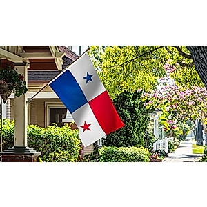 DANF Panama Flag 3x5 Feet Panamanian National Flags Polyester with Brass Grommets 3 X 5 Ft