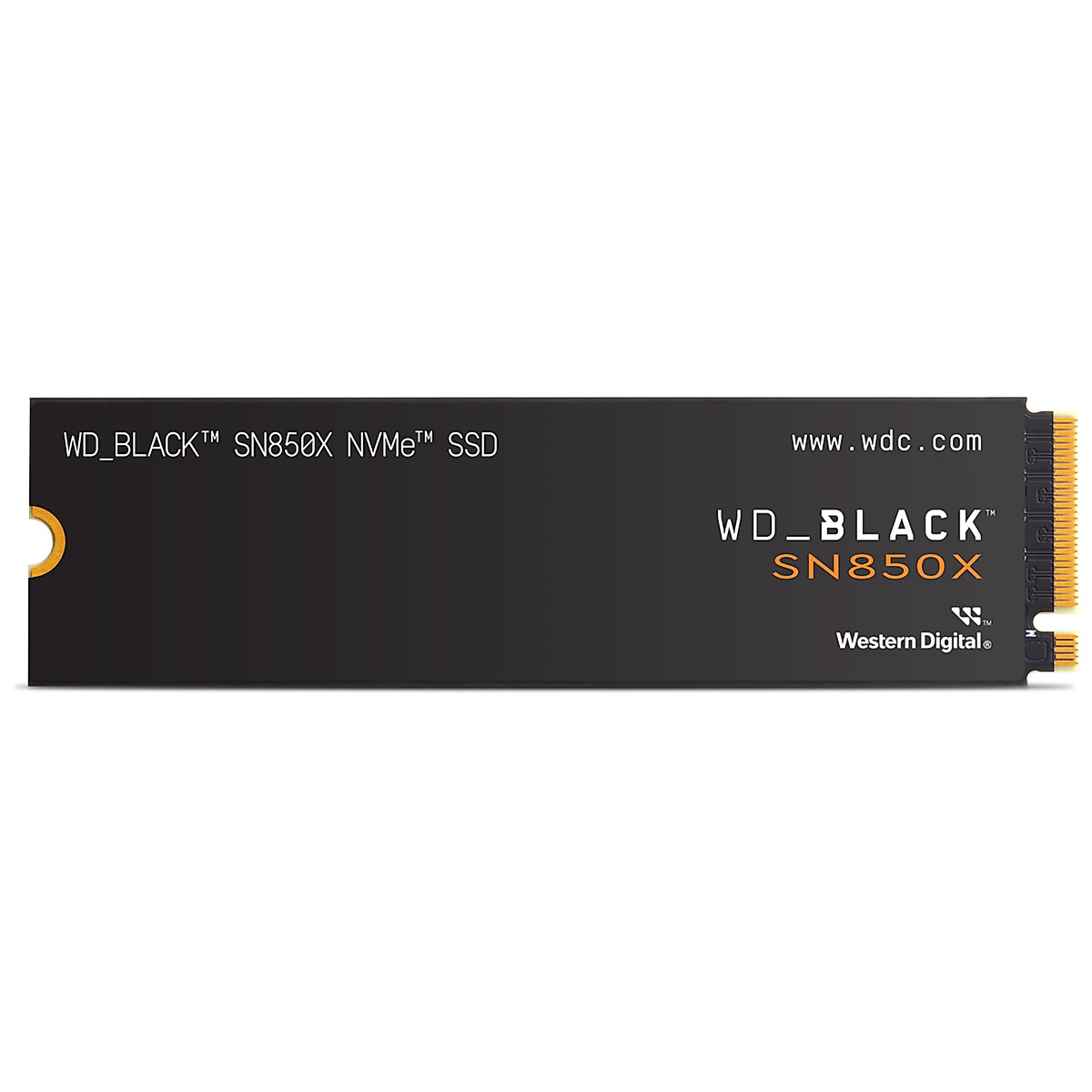 WD_BLACK 2TB SN850X NVMe Internal Gaming SSD Solid State Drive - Gen4 PCIe, M.2 2280, Up to 7,300 MB/s - WDS200T2X0E