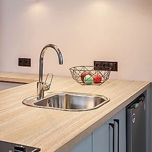 Heroad Brand Wood Contact Paper for Cabinets Natural Wood Grain Contact Paper Light Wood Wallpaper Peel and Stick Wallpaper Film Kitchen Cabinet Shelf Drawer Liner Mapel Vinyl Decorative 17.7”x78.7