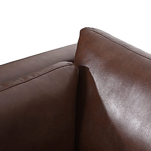 Christopher Knight Home Warbler Sofas, Cognac Brown