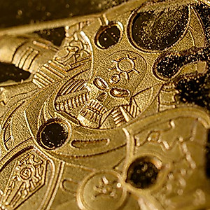 Warhammer 40,000: Necron Limited Edition Individually Numbered Gold Coloured Coin Series 1 Number 3