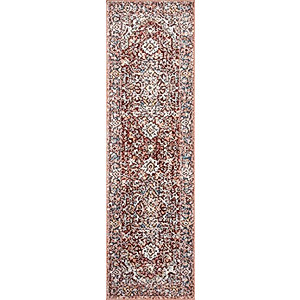 Loloi II Cassandra Collection CSN-01 Rust/Multi, Traditional 5'-3" x 7'-9" Area Rug