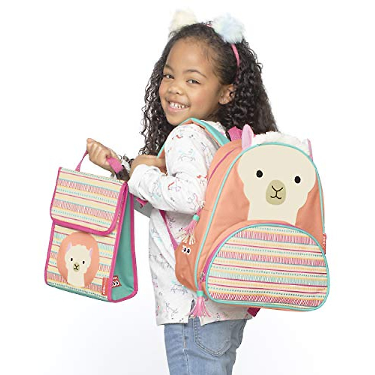 Skip Hop Toddler Lunch Box, Zoo Lunch Bag, Llama